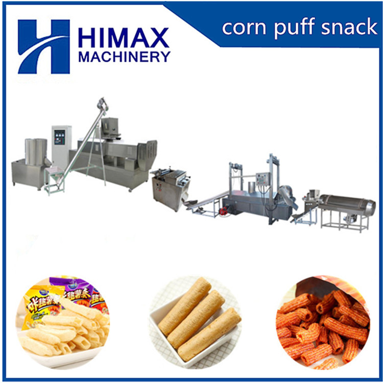 Full automatic 3D 2D Fried food Snacks Pellet Extrusion Making Machine ...