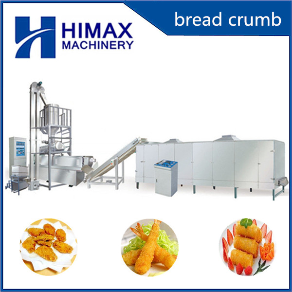 Double screw extruder breadcrumbs machine auto bread crumb making ...